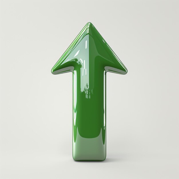 Premium Photo | A green arrow with a green arrow pointing up Premium Photo | A green arrow with a green arrow pointing up