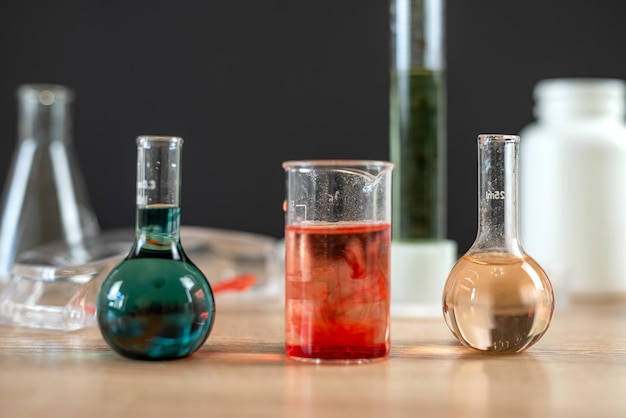 Premium Photo | Group of laboratory flasks and beaker for experiment ... Premium Photo | Group of laboratory flasks and beaker for experiment ...