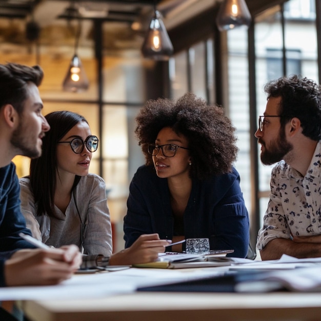 A group of people in a workshop setting discussing strategies for ... A group of people in a workshop setting discussing strategies for ...