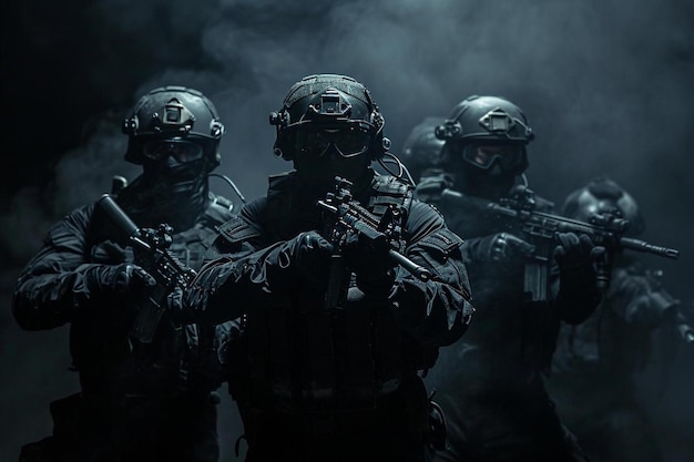 Premium Photo | A group of soldiers standing next to each other Premium Photo | A group of soldiers standing next to each other