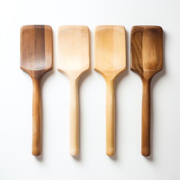 Premium AI Image | a group of wooden spoons Premium AI Image | a group of wooden spoons