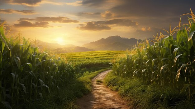 Premium Photo | Guided by Sunlit Pathways A Journey of Illumination Premium Photo | Guided by Sunlit Pathways A Journey of Illumination