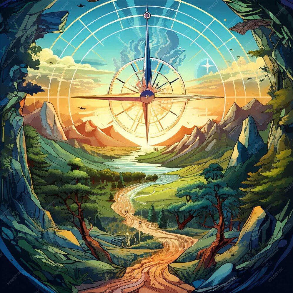 Premium AI Image | Guiding Paths Navigating the Unknown Premium AI Image | Guiding Paths Navigating the Unknown