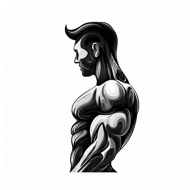 Premium AI Image | Gym Enthusiast Silhouette Generative AI Premium AI Image | Gym Enthusiast Silhouette Generative AI
