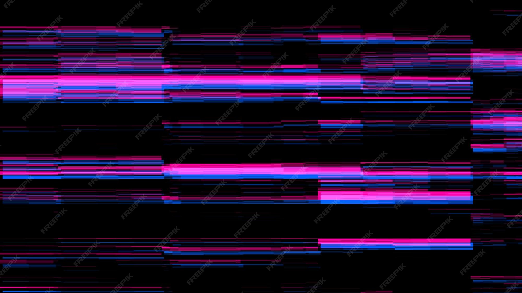 Computer Screen Glitch