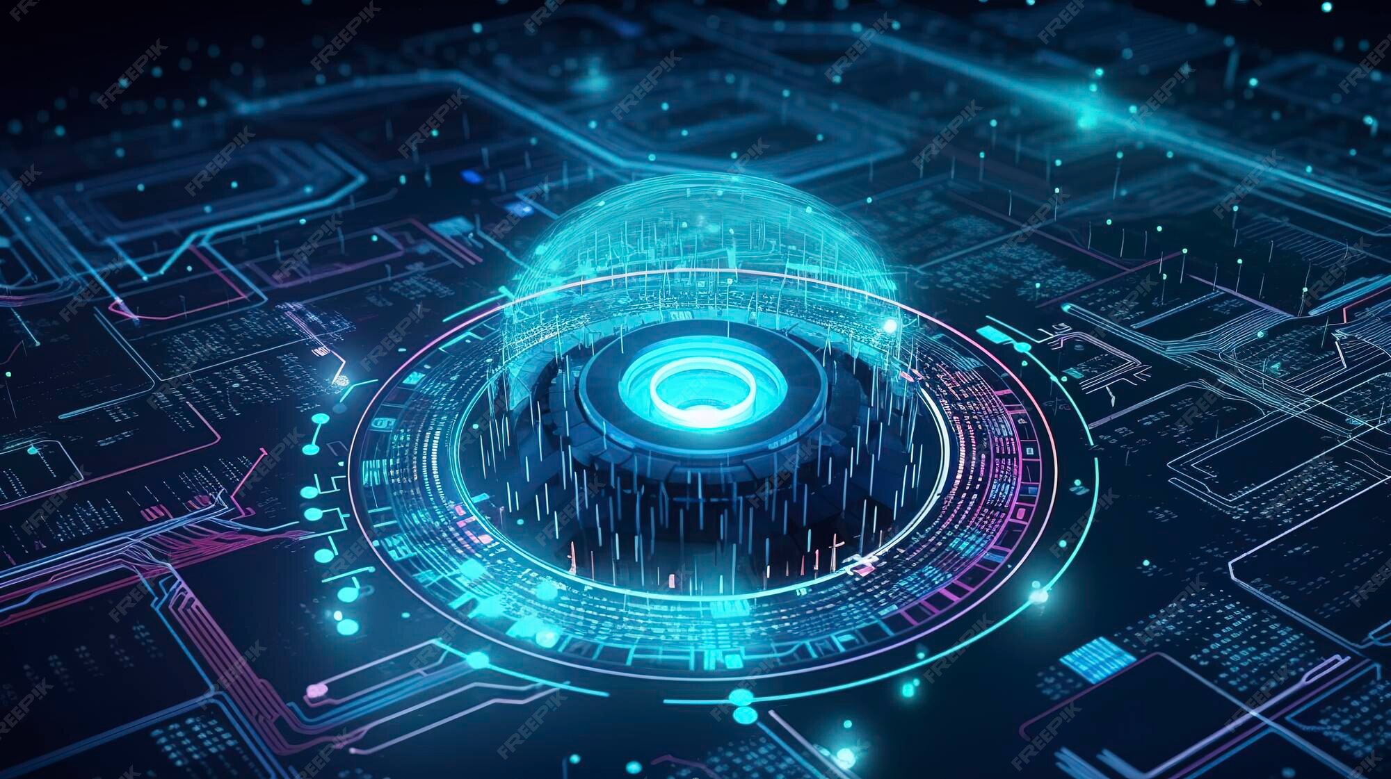 Premium AI Image | Hacker accessing to personal data information with a computer 3D rendering ...