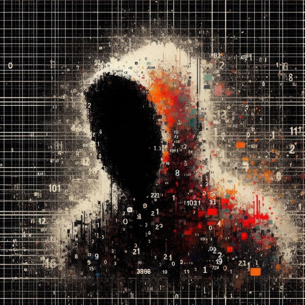 Premium Photo | Hacker in dark digital background with Generative AI Premium Photo | Hacker in dark digital background with Generative AI