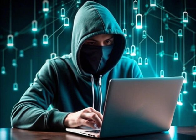 Hacker In Data Security Concept Hacking Computer Systems Hacker