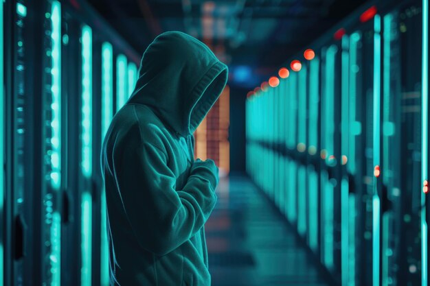 Premium Photo Hacker Exploits Log4j Vulnerability In Cybersecurity