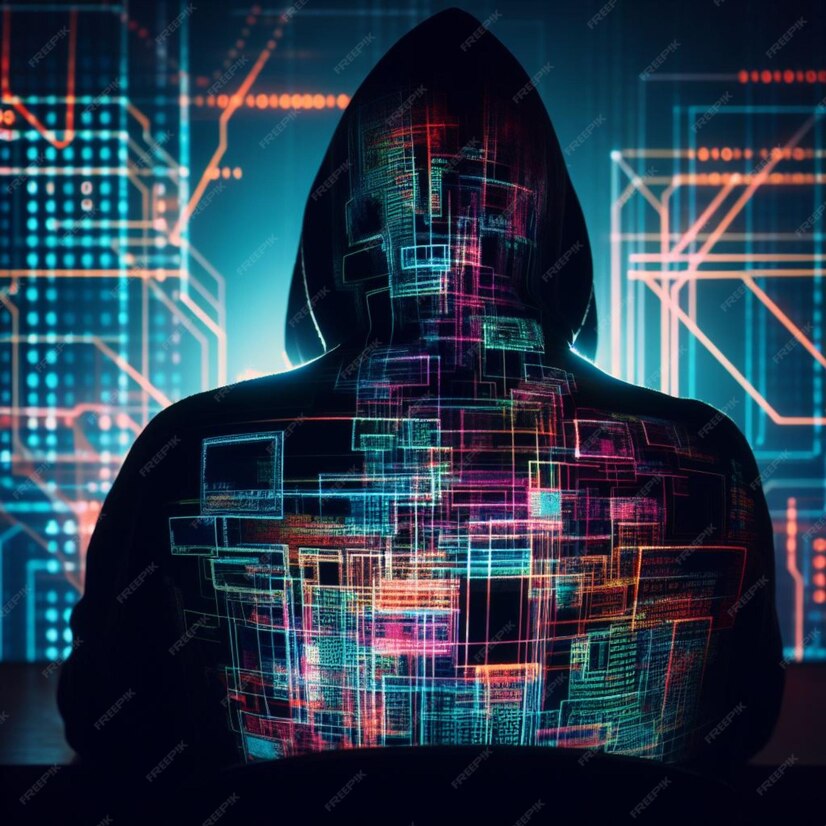 Premium AI Image | hacker hacker photo cyber crime coding photo a boy ...