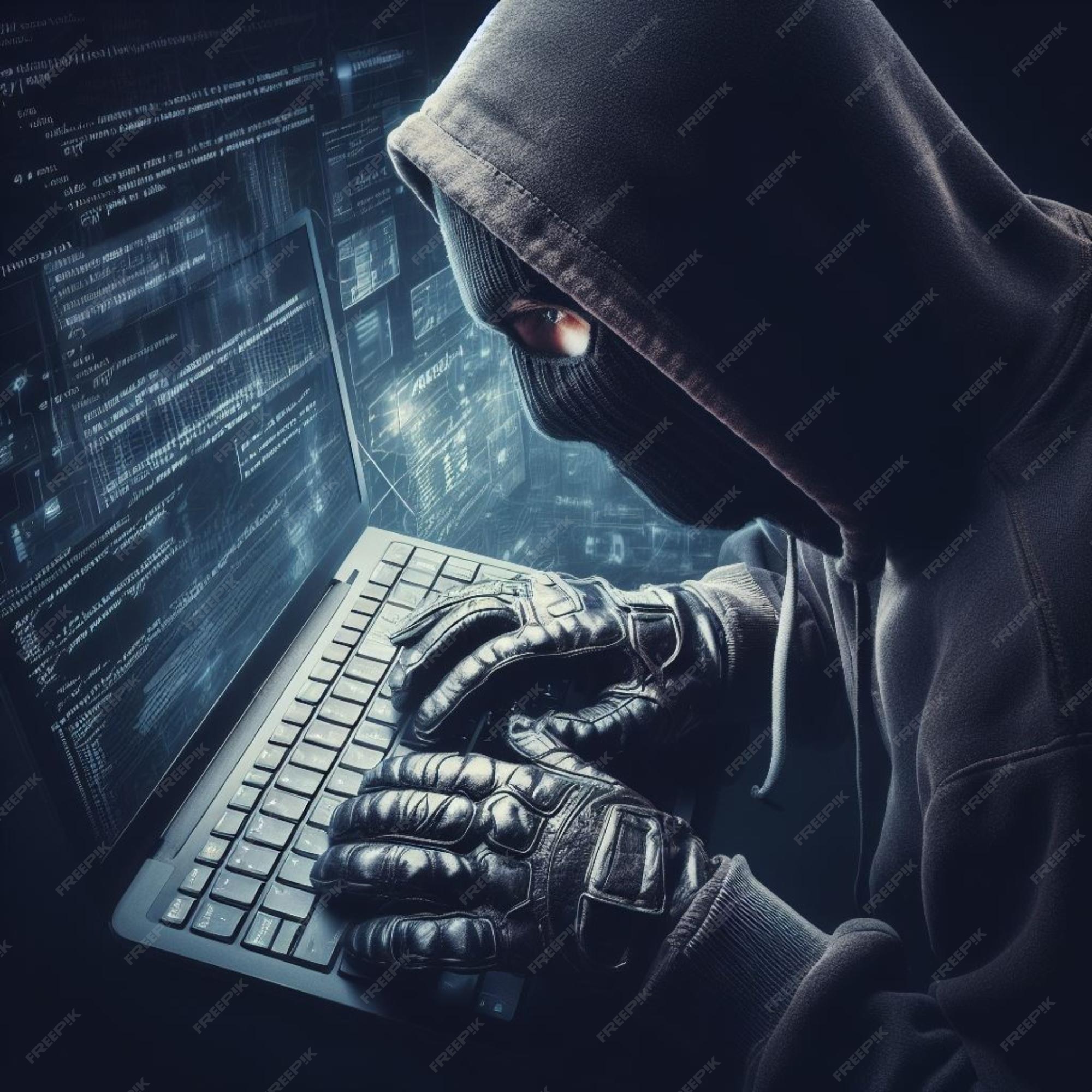 Premium AI Image | hacker hacker photo cyber crime coding photo a boy ...