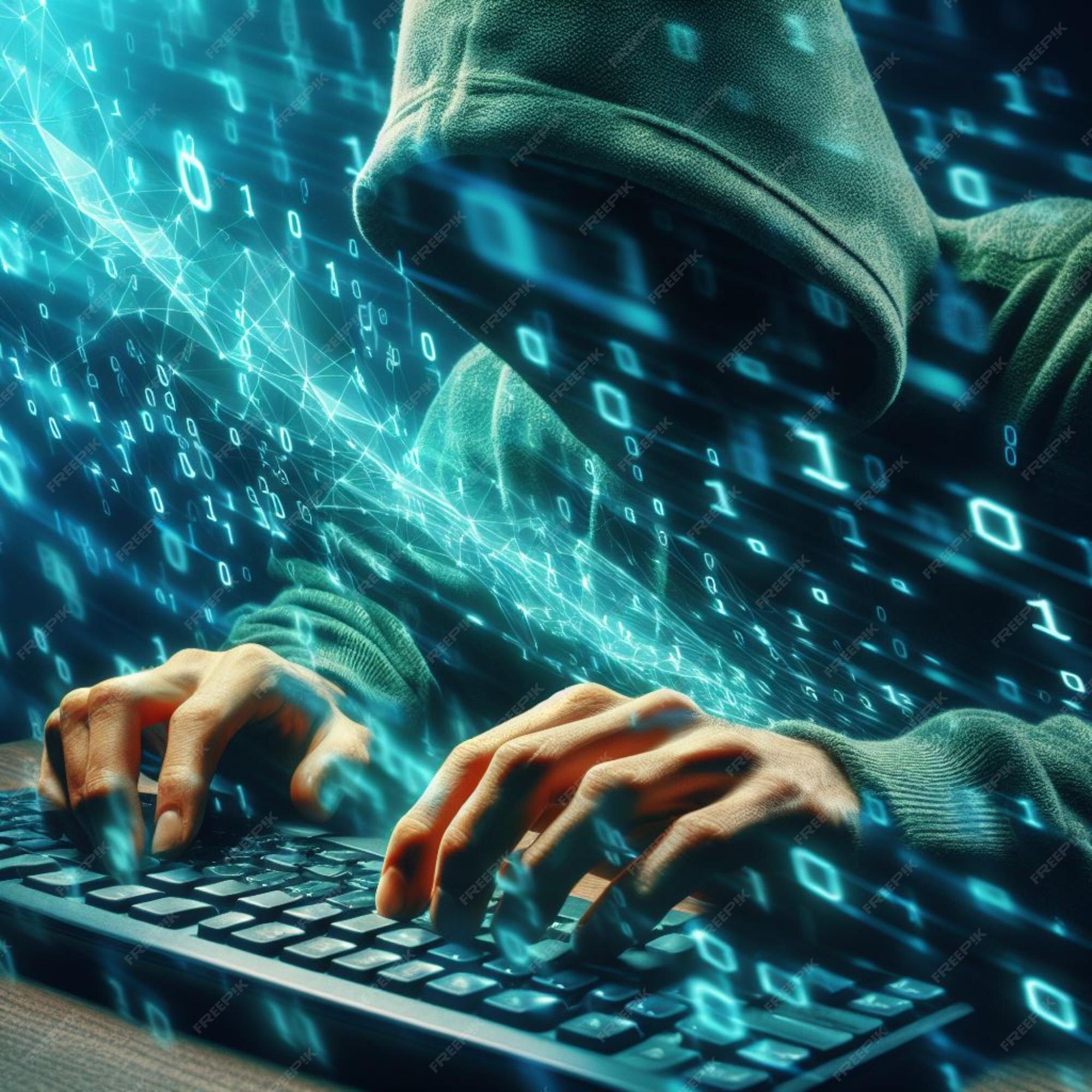 Premium AI Image | hacker hacker photo cyber crime coding photo a boy ...