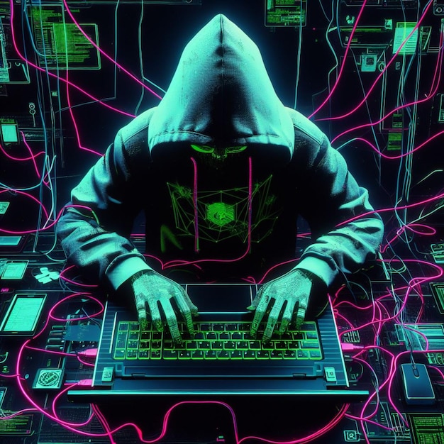 Premium Ai Image Hacker Hacker Photo Cyber Crime Coding Photo A Boy Coding Hacker Computer 8890