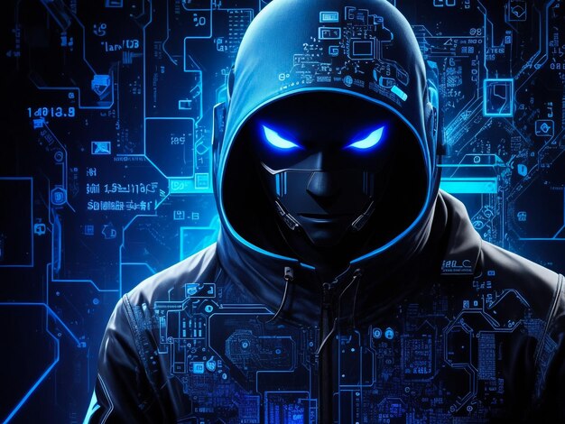 Premium Photo | Hacker using the Internet hacked abstract computer ...