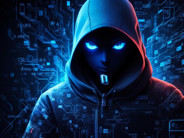 Premium Photo | Hacker using the Internet hacked abstract computer server database network ...