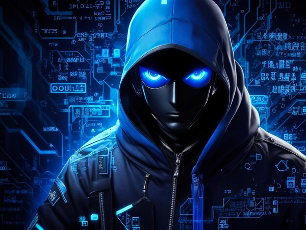 Premium Photo | Hacker using the Internet hacked abstract computer ...