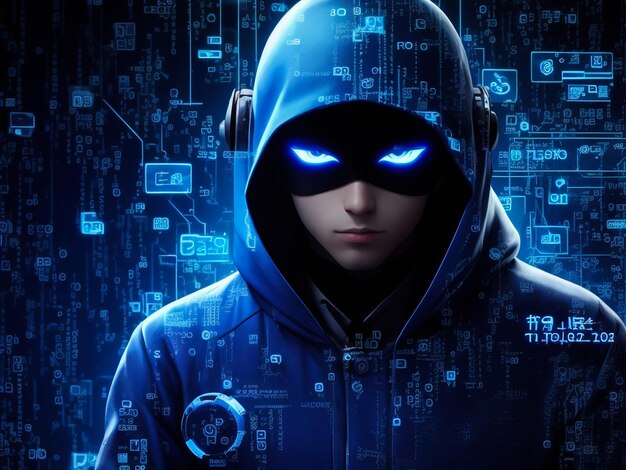 Premium Photo | Hacker using the Internet hacked abstract computer ...