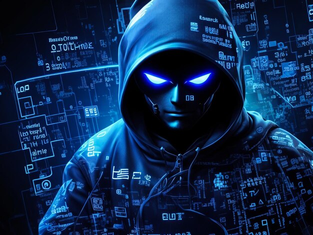 Premium Photo | Hacker using the Internet hacked abstract computer server database network ...