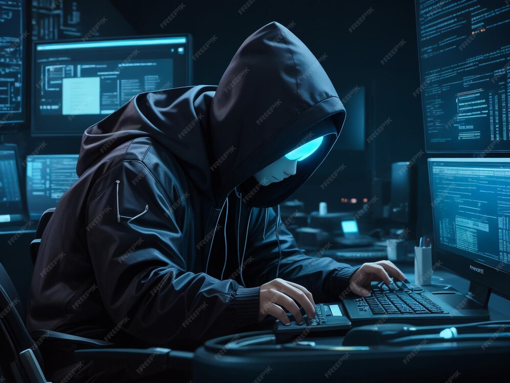 Premium Photo | Hacker using laptop computer with html code and map ...