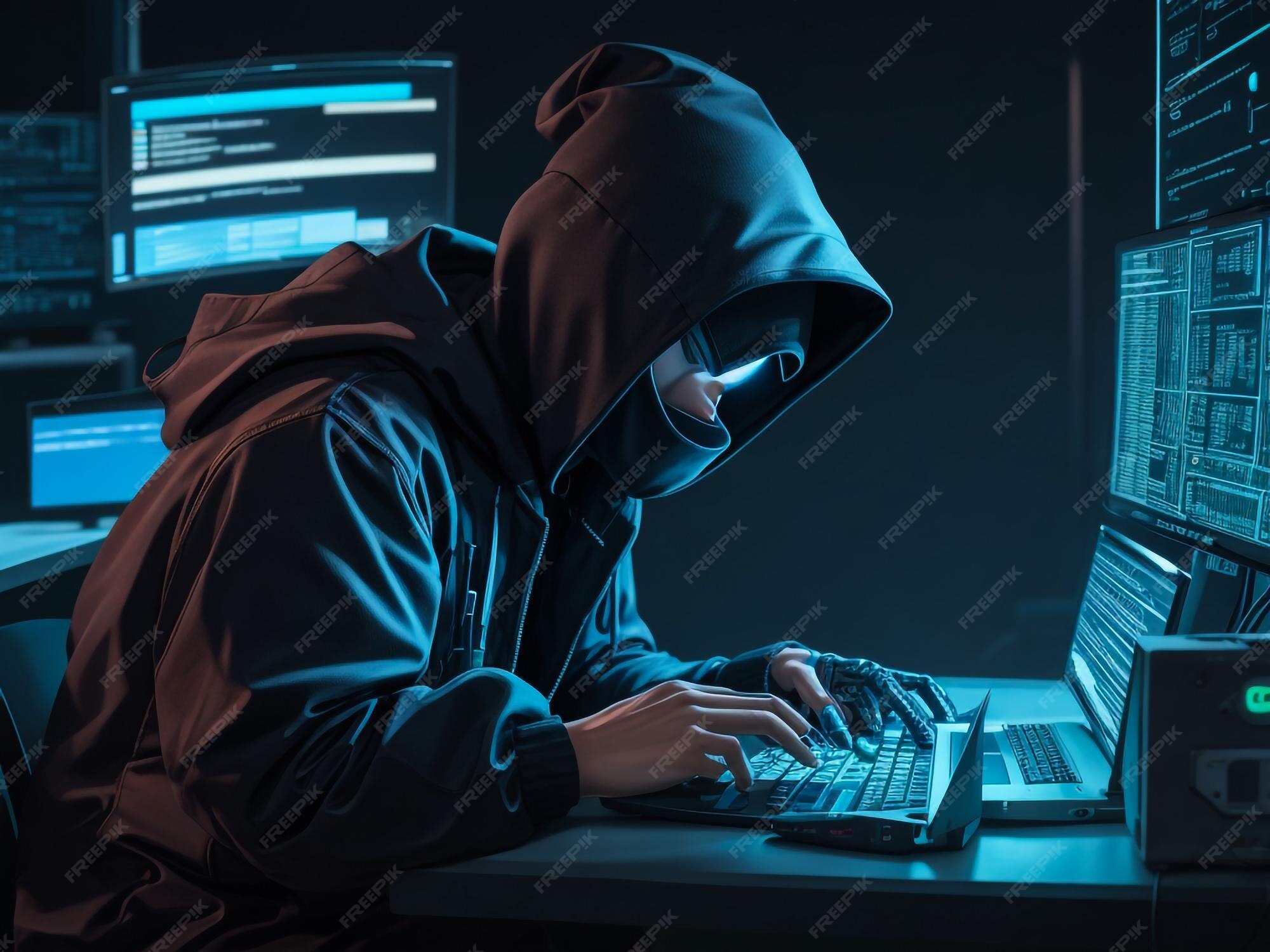 Premium Photo | Hacker using laptop computer with html code and map Attack and programming ...