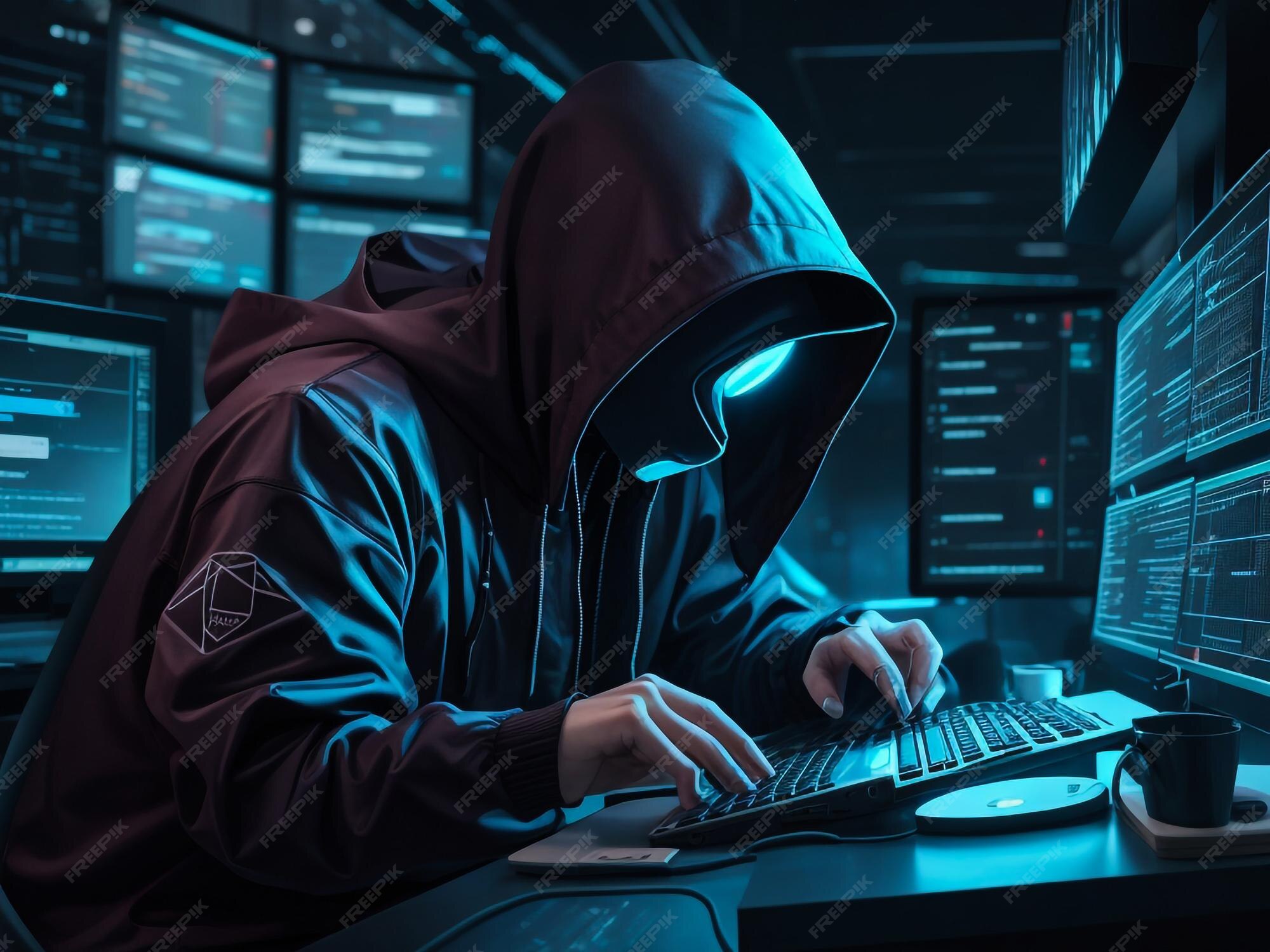 Premium Photo | Hacker using laptop computer with html code and map ...