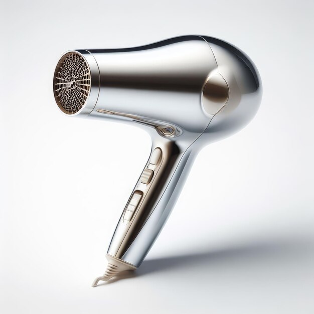 Premium Ai Image Hair Dryer Isolated On White
