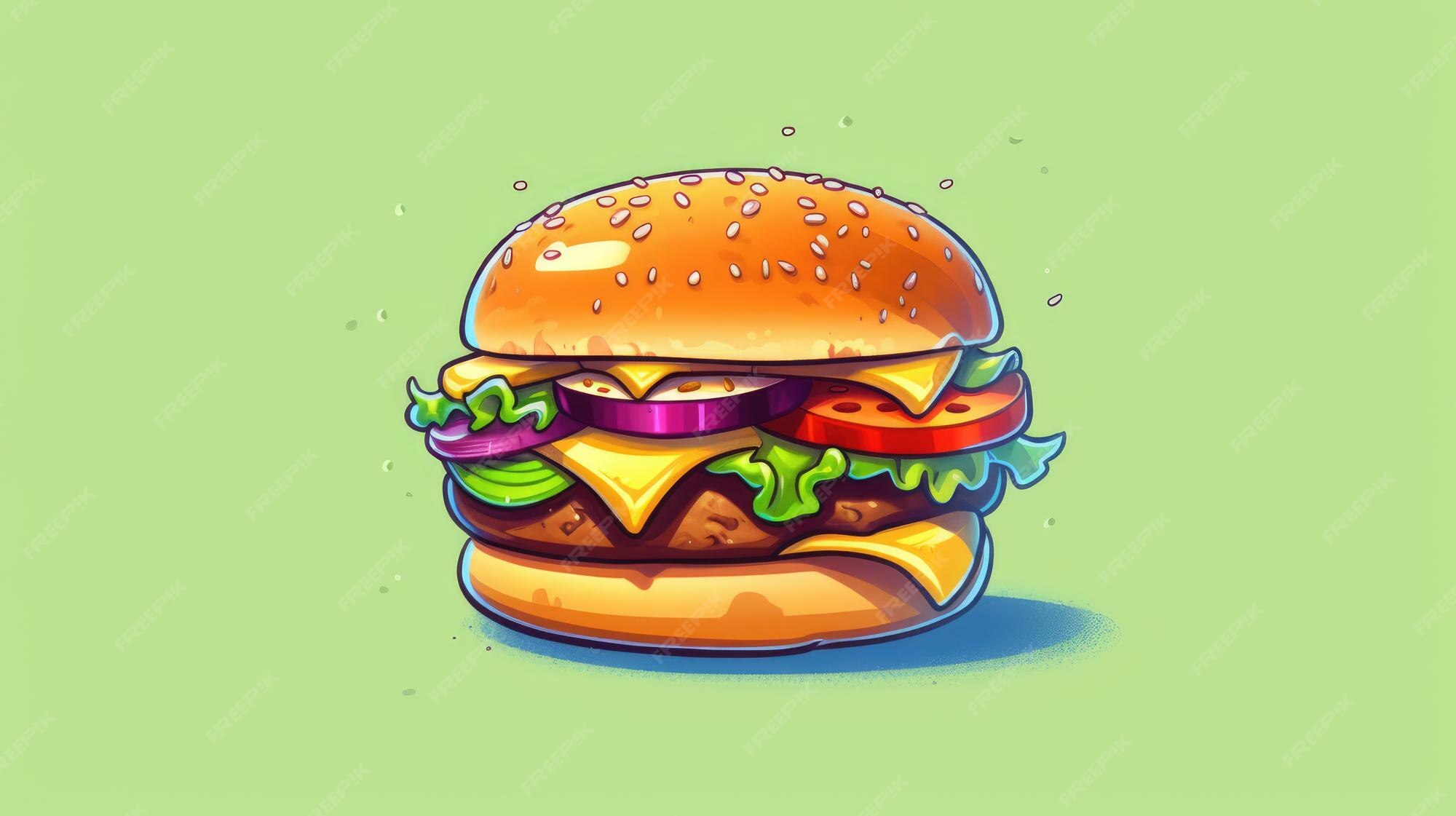 Premium AI Image | hamburger realistic photography Premium AI Image | hamburger realistic photography