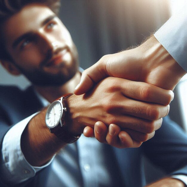 Handshake Agreement | Premium AI-generated image Handshake Agreement | Premium AI-generated image