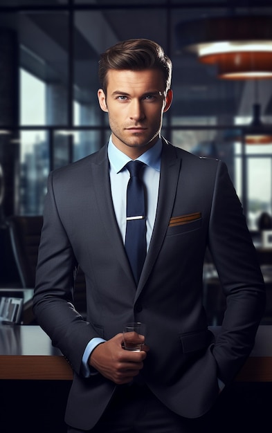 Premium Photo | Handsome Businessman In Suit Premium Photo | Handsome Businessman In Suit