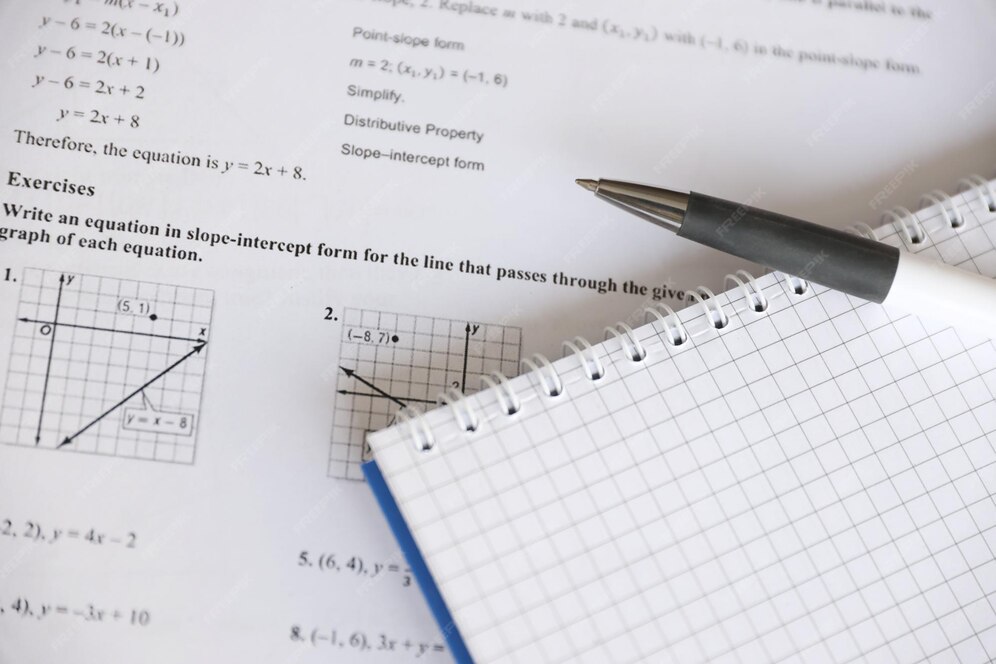 Premium Photo | Handwriting of geometrical tasks on examination ... Premium Photo | Handwriting of geometrical tasks on examination ...