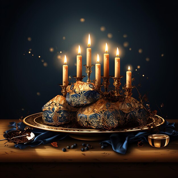 Premium Photo Hanukkah Day Celebrate The Festival Of Lights