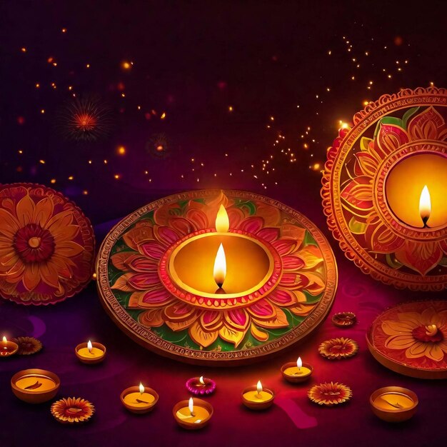 Premium AI Image | happy diwali festival background for website header ... Premium AI Image | happy diwali festival background for website header ...