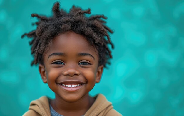 Premium Photo | Happy smiling African American kid in a professional ... Premium Photo | Happy smiling African American kid in a professional ...
