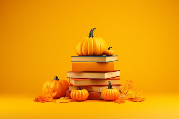 Premium Photo | Harvesting Knowledge Exploring Autumn Books Halloween ... Premium Photo | Harvesting Knowledge Exploring Autumn Books Halloween ...