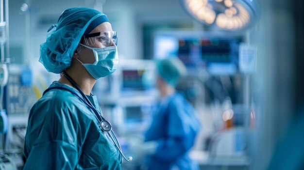 Healthcare Professional Utilizing Advanced AI Technology for Medical ... Healthcare Professional Utilizing Advanced AI Technology for Medical ...