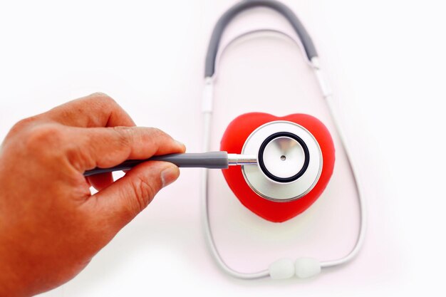 Premium Photo Heart Checkup Medical Concept