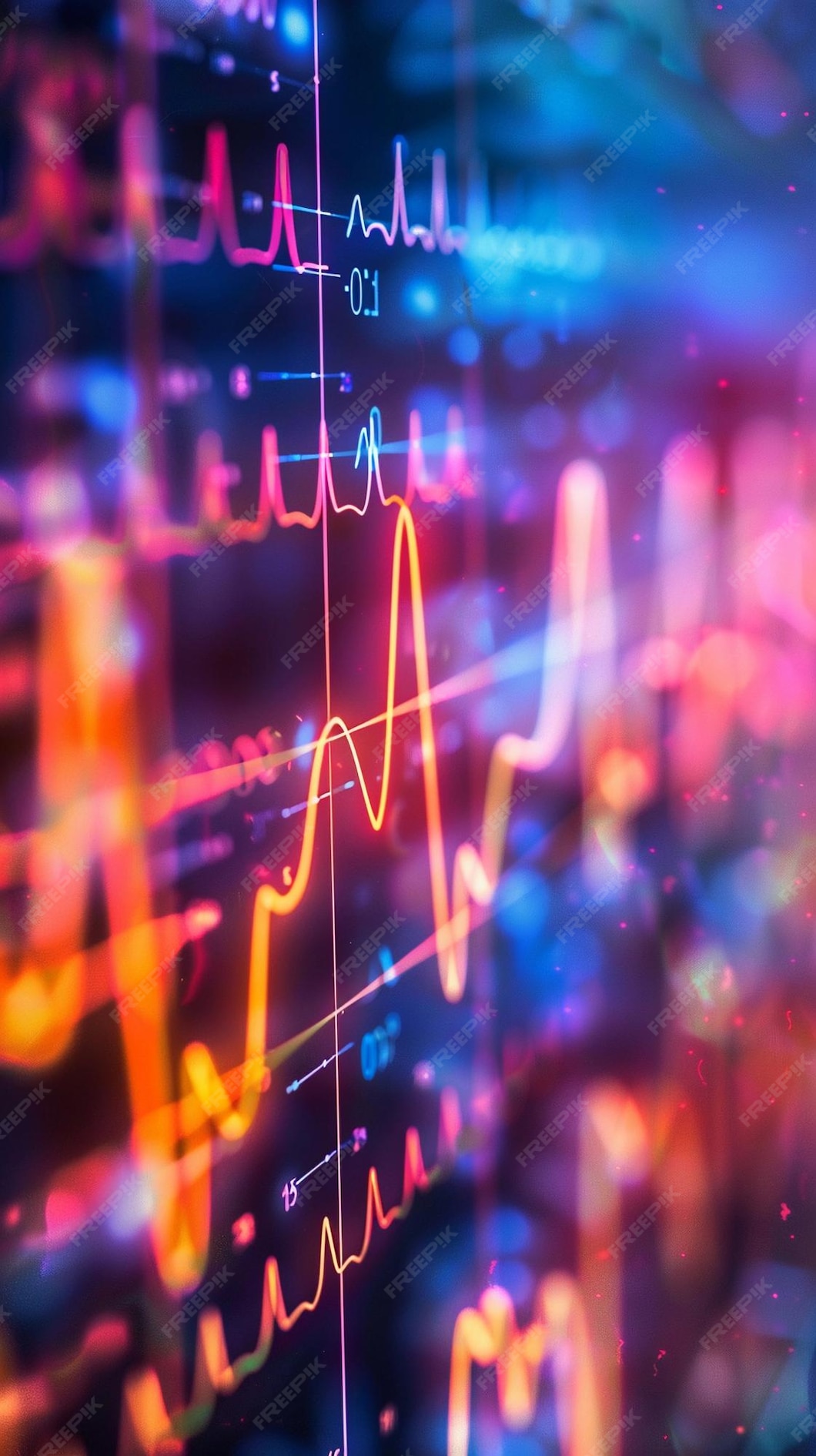 Premium Photo Heart Rate Variability An Image Illustrating The Heart