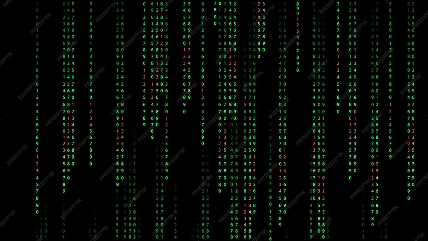 Premium Photo | High tech digital matrix binary code falling The matrix ...