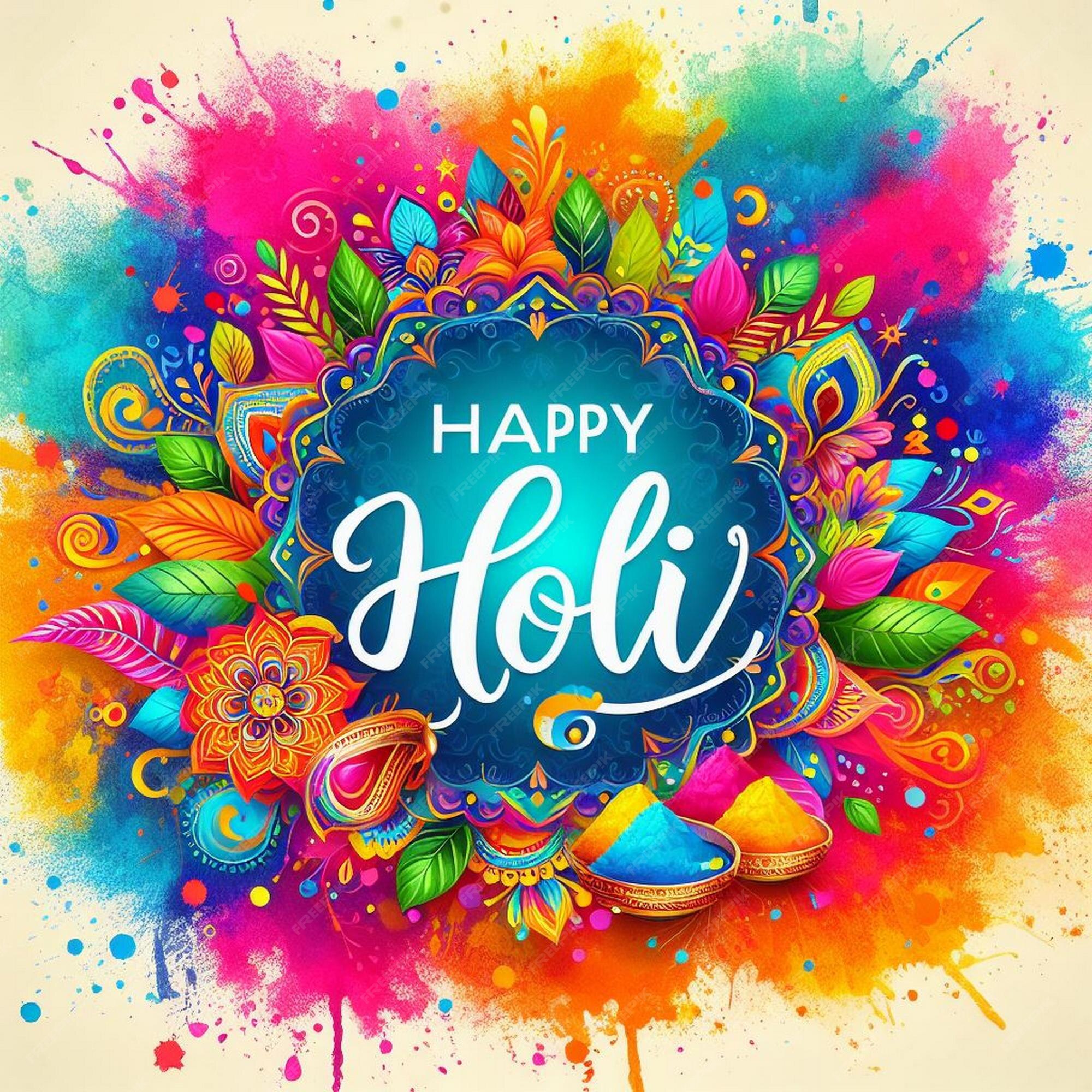 Premium Photo Holi Festival Background Holi Wallpapers New Holi Images