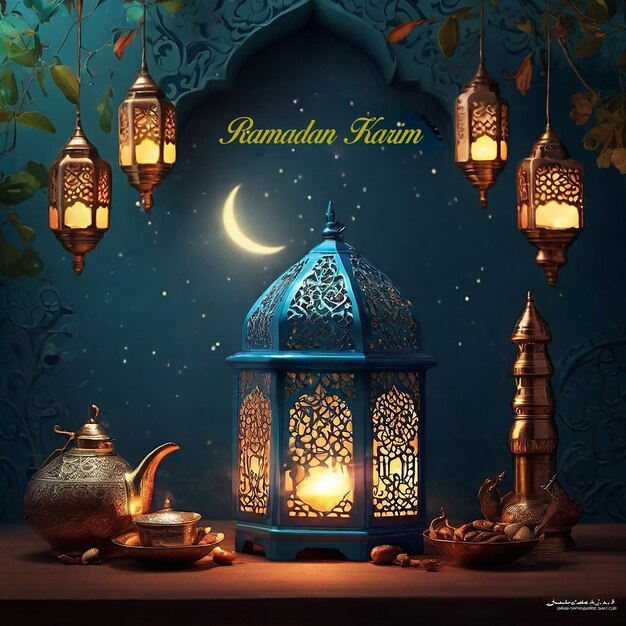 Holy Ramadan Kareem Generative Ai | Premium AI-generated image Holy Ramadan Kareem Generative Ai | Premium AI-generated image