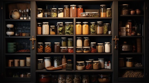 Premium AI Image | Home storage area management organization Generative Ai Premium AI Image | Home storage area management organization Generative Ai