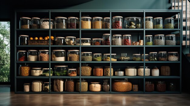 Premium AI Image | Home storage area management organization Generative Ai Premium AI Image | Home storage area management organization Generative Ai