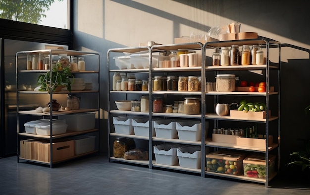 Premium AI Image | Home Storage Area Organize Management Generative AI Premium AI Image | Home Storage Area Organize Management Generative AI