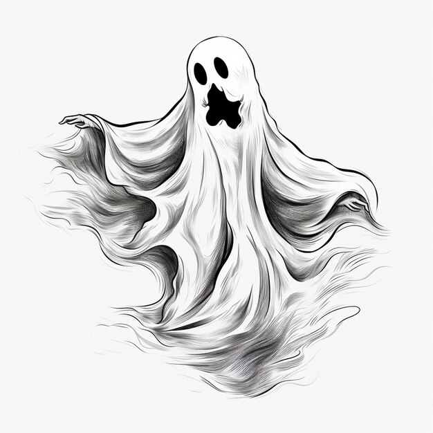 Premium AI Image | Horror Ghost Illustrations Menacing Ethereal Forms Premium AI Image | Horror Ghost Illustrations Menacing Ethereal Forms