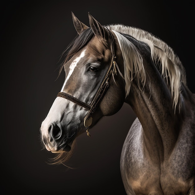 Premium AI Image | Horse photography ai generated Premium AI Image | Horse photography ai generated