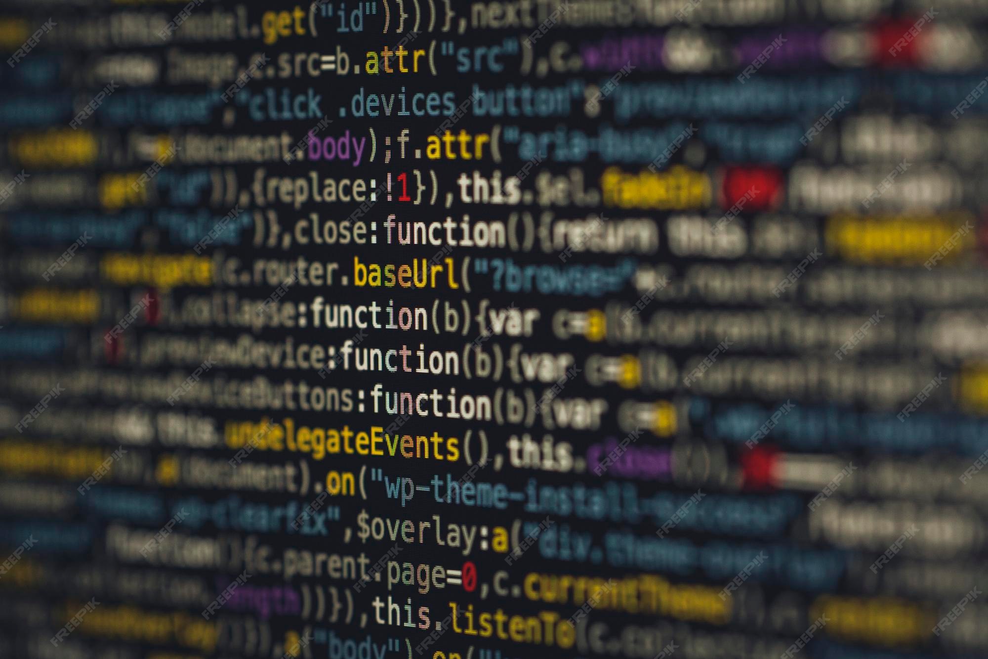 Premium Photo | Html php java source code