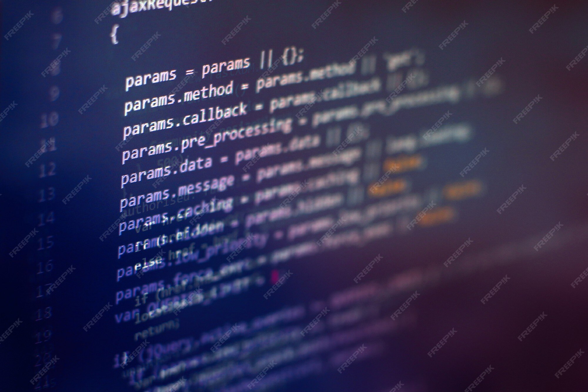 Premium Photo | Html5 in editor for website development. website html ...