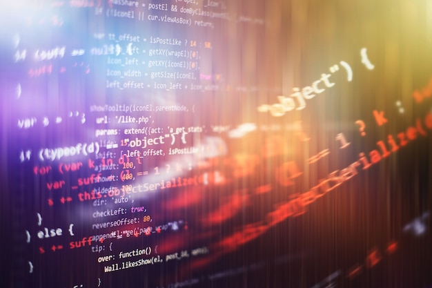 Premium Photo | Html5 in editor for website development. website html ...