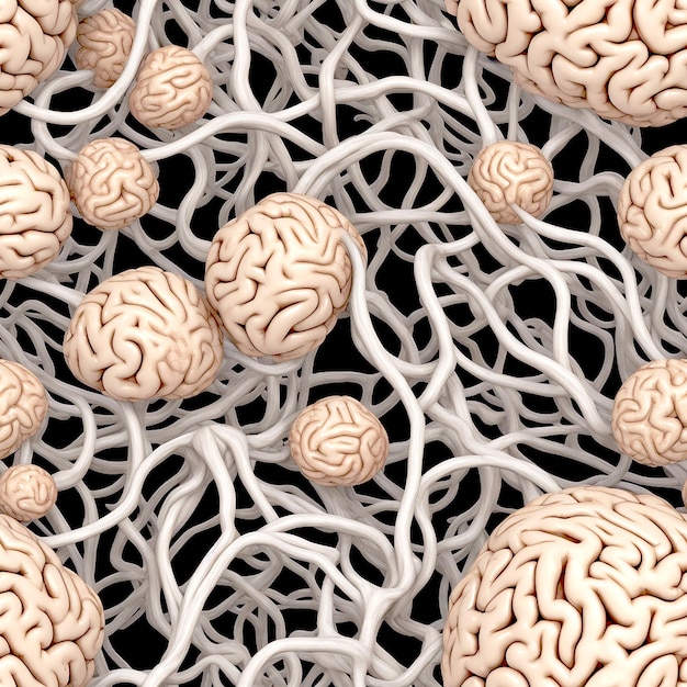 Premium Photo | Human brain nervous system 3d brain model brain ... Premium Photo | Human brain nervous system 3d brain model brain ...