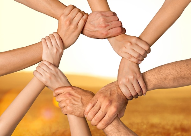 Premium Photo | Human hand connection teamwork community trust ... Premium Photo | Human hand connection teamwork community trust ...